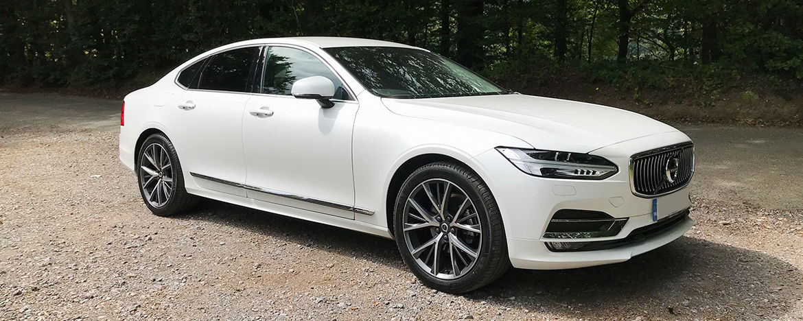 Drive with us: Test driving the Volvo S90 Saloon